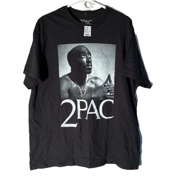Amaru Entertainment | Shirts | Tupac Bling 2pac 224 Amaru Ent Black ...